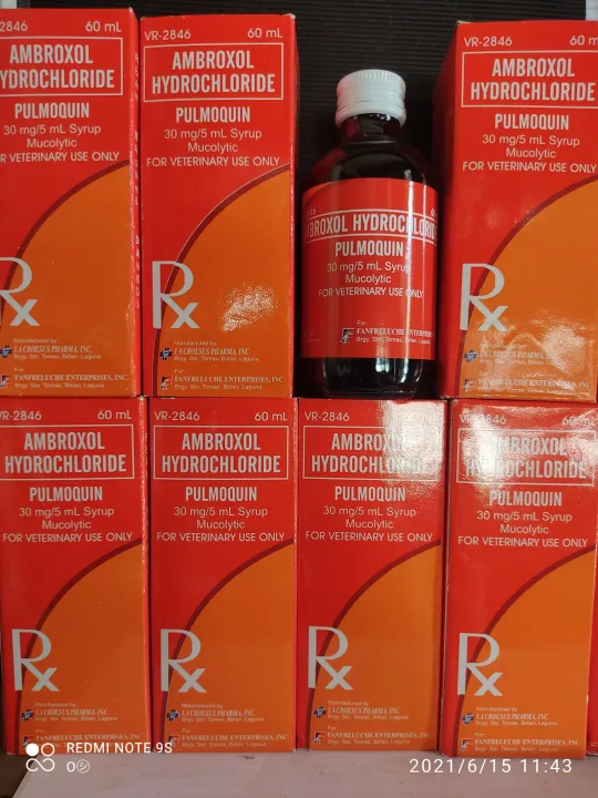 PULMOQUIN (60ml) 📌aid in the treatment of catarrhal inflammation of ...