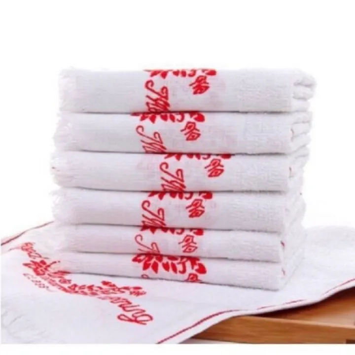 12pieces hand towel GOOD MORNING BIMPO cotton | Lazada PH