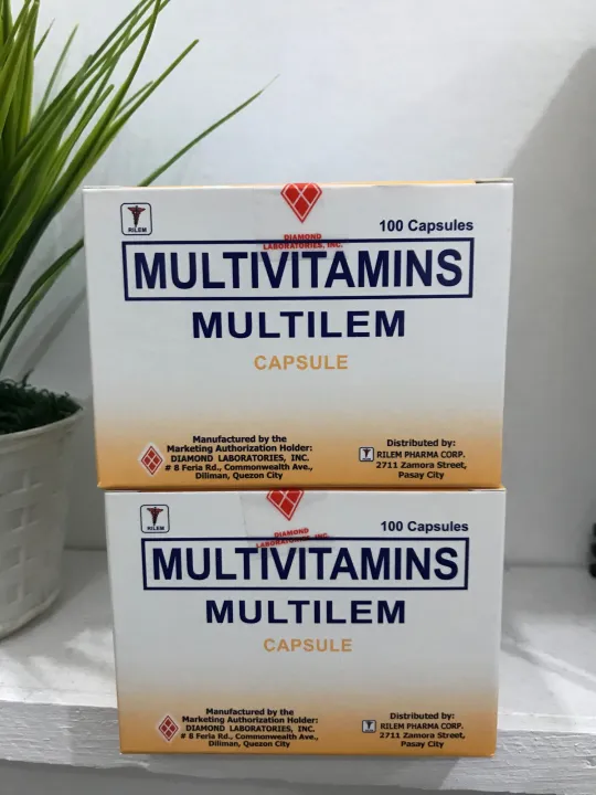 Multilem Multivitamins 100 Capsules Lazada Ph
