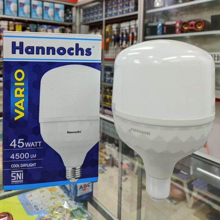 Lampu led hannochs vario 45 watt nyala putih | Lazada Indonesia
