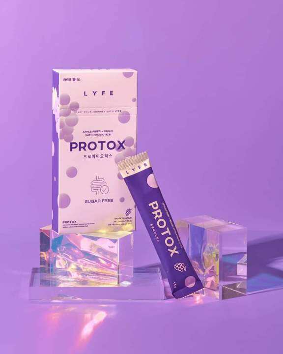 Protox By Lyfe โปรท็อกซ์ 3 สายพันธุ์ นำเข้าจากเกาหลี มี 5ซอง | Lazada.co.th