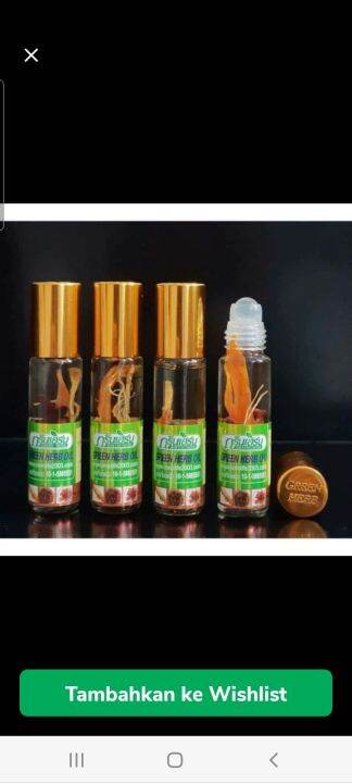 minyak angin poy sian rol inhaler brand mark II original thailang ...