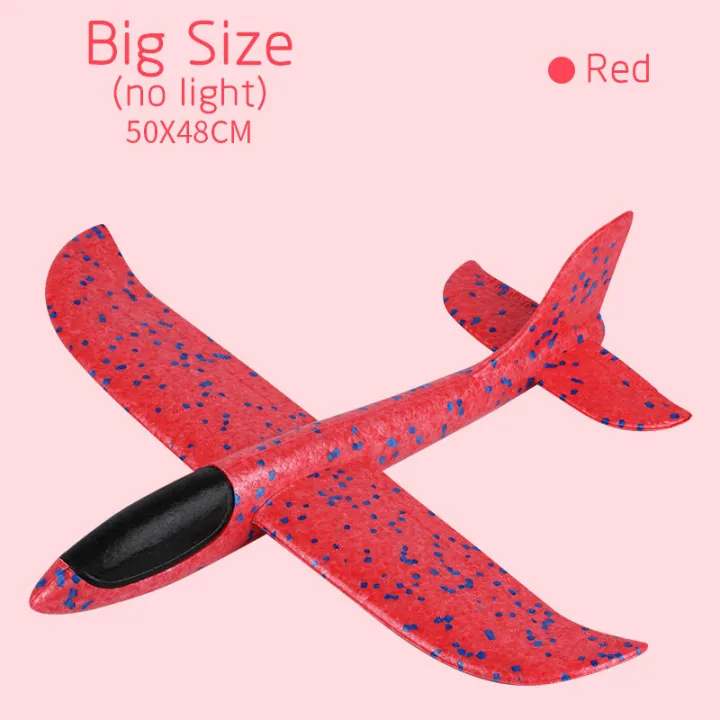 Large Foam Hand Throw Plane Toy Outdoor Children's Drop-resistant ...