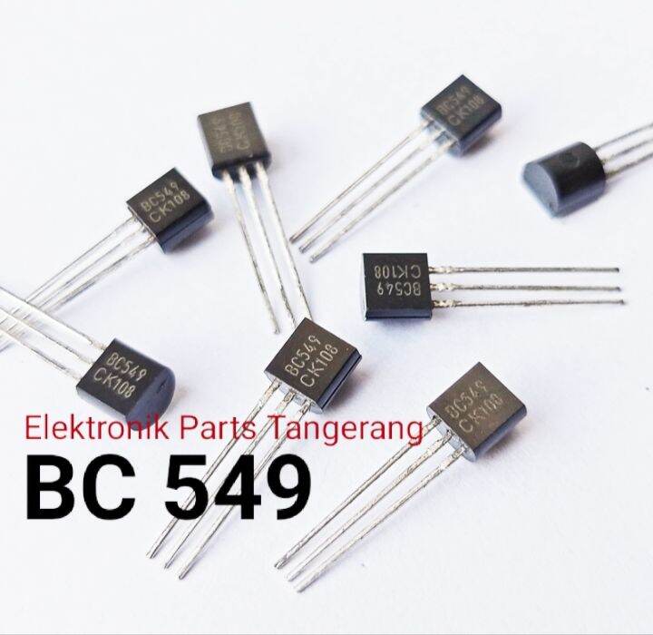 (10 Buah) BC549 TRANSISTOR BC549 ORIGINAL TR BC549 TRANSISTOR BC 549 ...