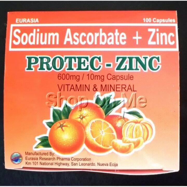 PROTEC ZINC / MEEDZINC Ascorbic Acid as Sodium Ascorbate + Zinc ...