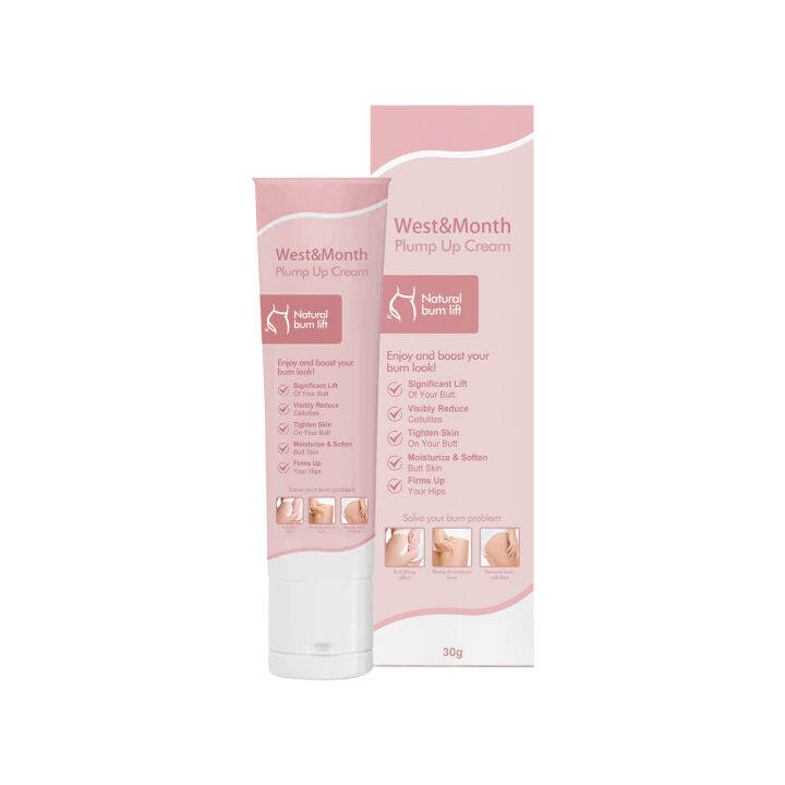 West Month Plump Up Cream Body Plump Cream Buttocks Enhancement Cream ...
