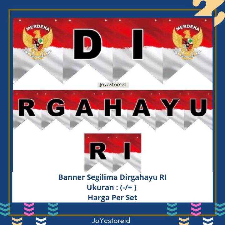 Banner Dirgahayu RI | Tulisan Dirgahayu RI | 17 Agustusan | Ornamen 17 ...