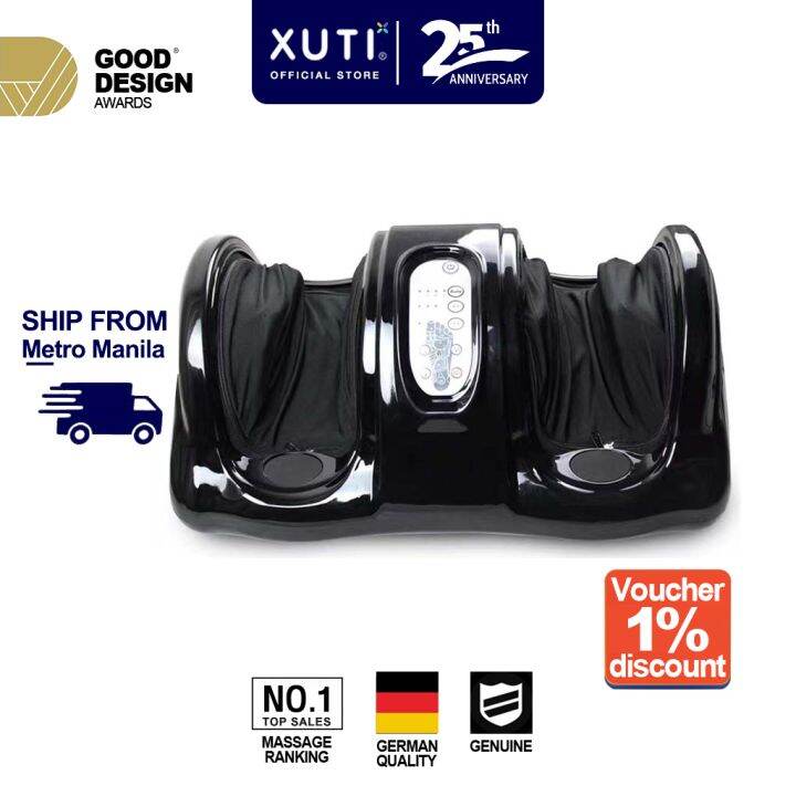 Xuti Electric Heating Foot Massager Machine Body Leg Massage Shiatsu