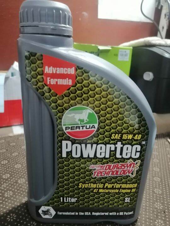 Pertua Powertec Fully Synthetic Engine oil | Lazada PH