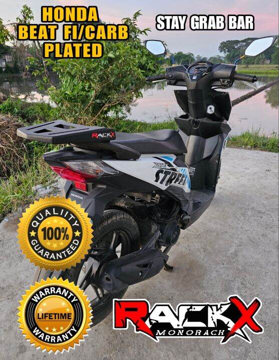 HONDA BEAT FI RACK X MONORACK STAY GRAB BAR | Lazada PH