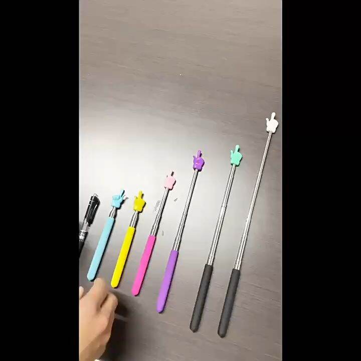 68cm Bentuk Jari Teleskopik/Jari Mengajar Pointer /Tongkat Mainan ...