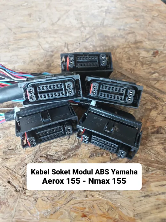 Kabel Soket Socket Modul ABS Yamaha Aerox 155 Nmax 155 Fi Pin 14 Ori ...