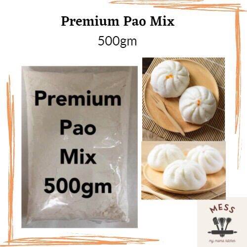 Premium Pao Mix / Tepung Pao Premix (500gm) | Lazada