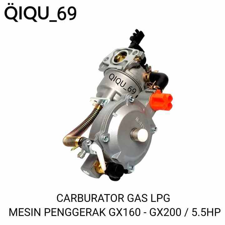 Carburator karburator gas LPG GX160 carburator gas LPG Genset 2500 | Lazada Indonesia