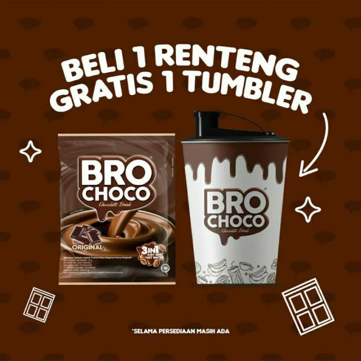 Bro Choco Original isi 10 pcs | Lazada Indonesia