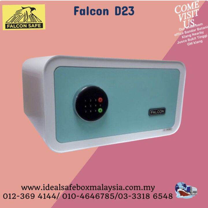 FALCON D23 Pin Code Digital Lock Cube Safe / Falcon Cube Safe Box Falcon Safe D23 | Lazada