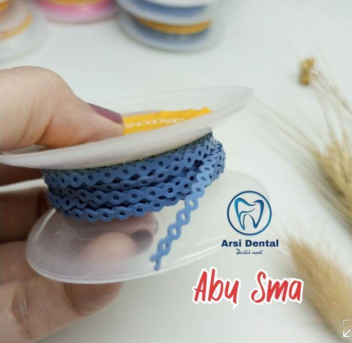 POWER CHAIN KARET BEHEL GIGI (Panjang 10cm dan Roll 4 m) | Lazada Indonesia