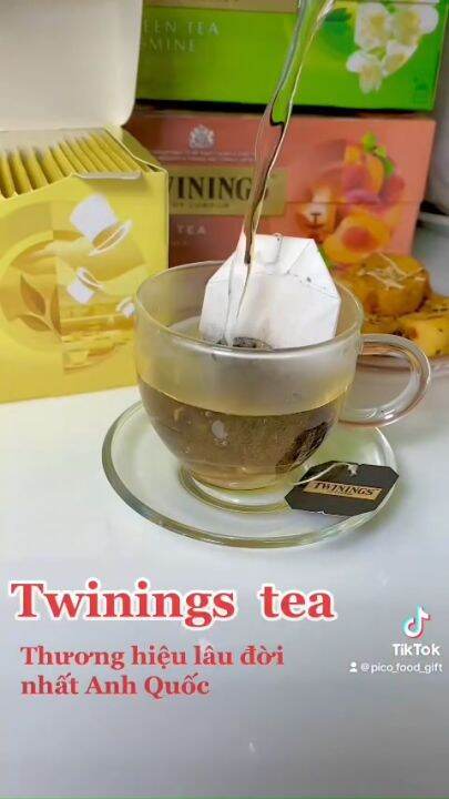 Trà Túi Lọc Anh Quốc Thượng Twinings Hộp 25 Gói - 12 Hương Vị - Pico Food | Lazada.vn