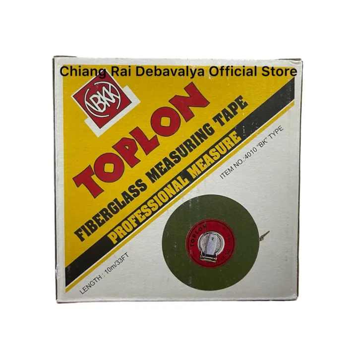 Toplon เทปวัดระยะ เทปวัดระยะทาง เทปวัดที่ 10 เมตร | Lazada.co.th