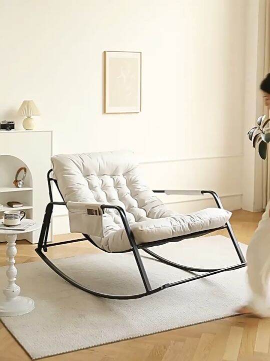 Lazy Sofa Leisure Chair Rocking Chair Recliner Comfortable Sofa Chair ...