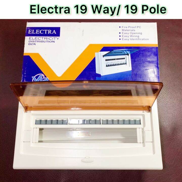 ELECTRA 19 WAY METAL - Distribution Panel Box - Heavy Duty | sk ...