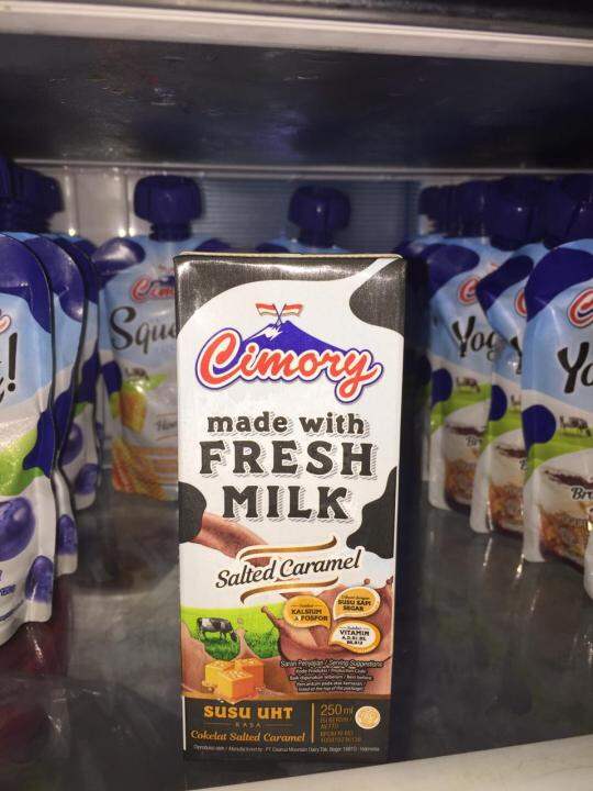 UHT Cimory 250Ml Coklat Salted Caramel | Lazada Indonesia