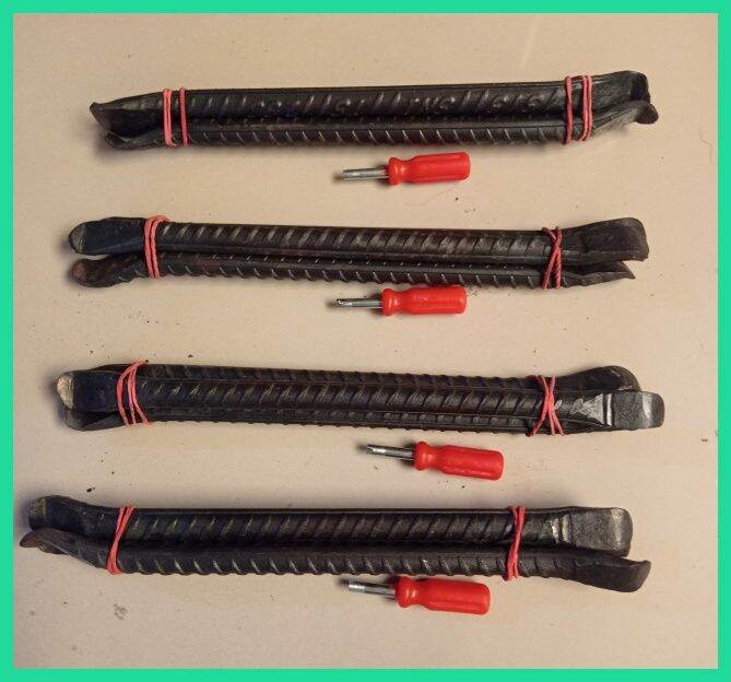Cukit Ban Besi Ulir + Obeng Bukaan Pentil | Lazada Indonesia