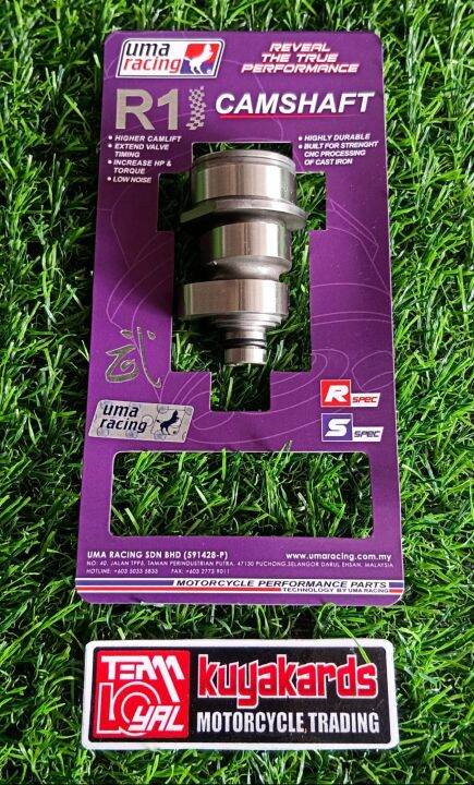 UMA RACING R1 CAMSHAFT SNIPER 150 V1 V2/SMX 135/SNIPER CLASSIC 135/X1R ...