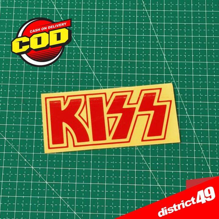 Cutting sticker KISS - Stiker cutting KISS - Stiker Motor Mobil dan ...
