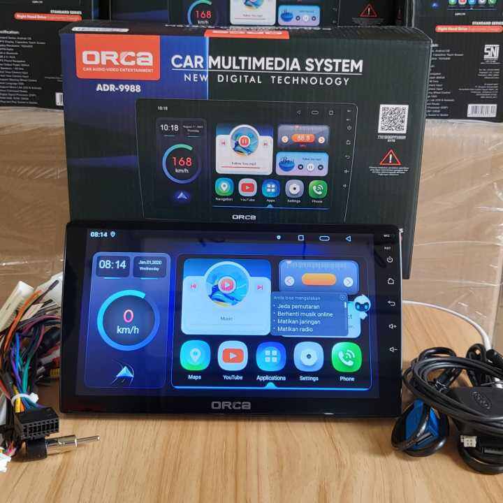 Head Unit Android 9 inch ORCA NEW Standard RAM 4GB / ROM 128 GB TERBARU ...