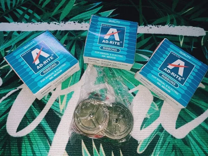 calculator ribbon adding machine/ printing machine black/red 3 pcs for ...