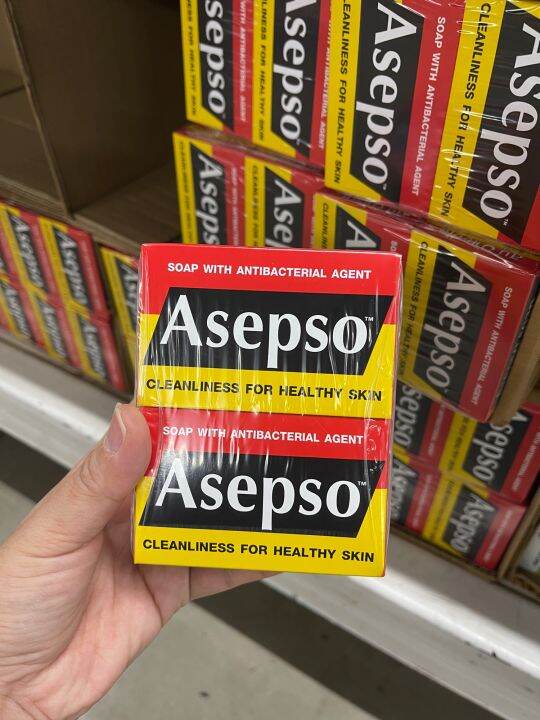 Asepso Antibacterial Soap Original- Skin, Antiseptic, Itching, Allergy ...