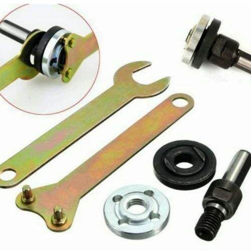 kunci mesin gerinda set adaptor convert bor collet mur ring tangan ...