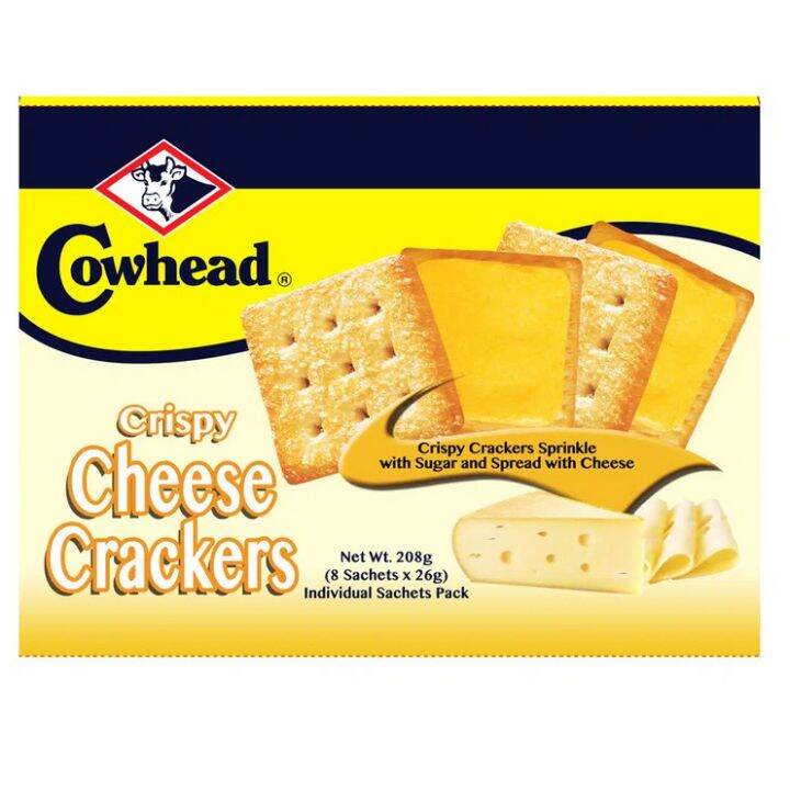 Cowhead Crispy Cheese Crackers (2 x 208g) | Lazada PH
