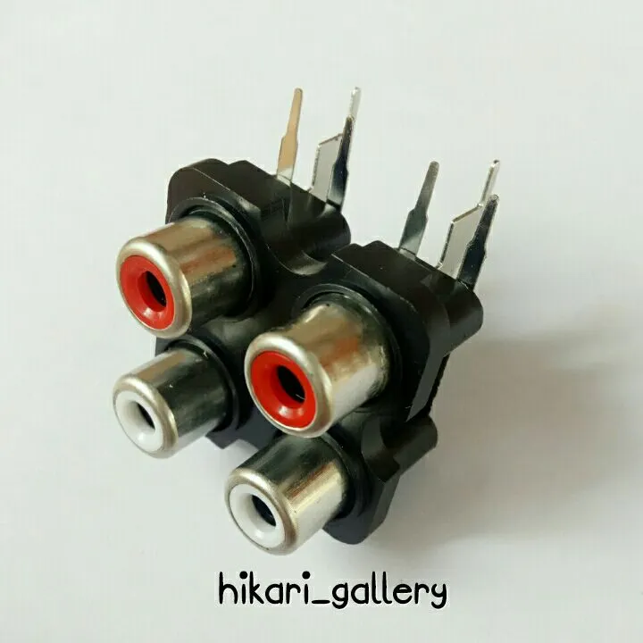 Soket RCA 4 Pin Bell Tancap PCB / Soket RCA 4 Kaki Murah | Lazada Indonesia