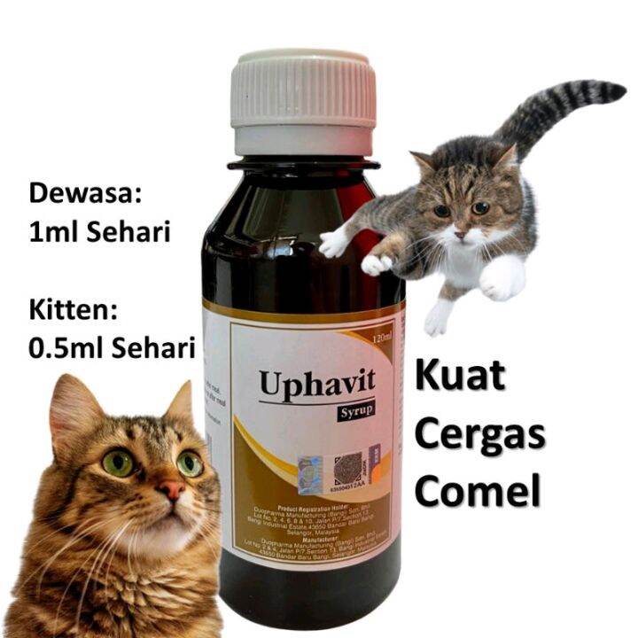 UPHAVIT SYRUP MULTIVITAMIN BOLEH TAMBAH SELERA MAKAN 120ML | Lazada
