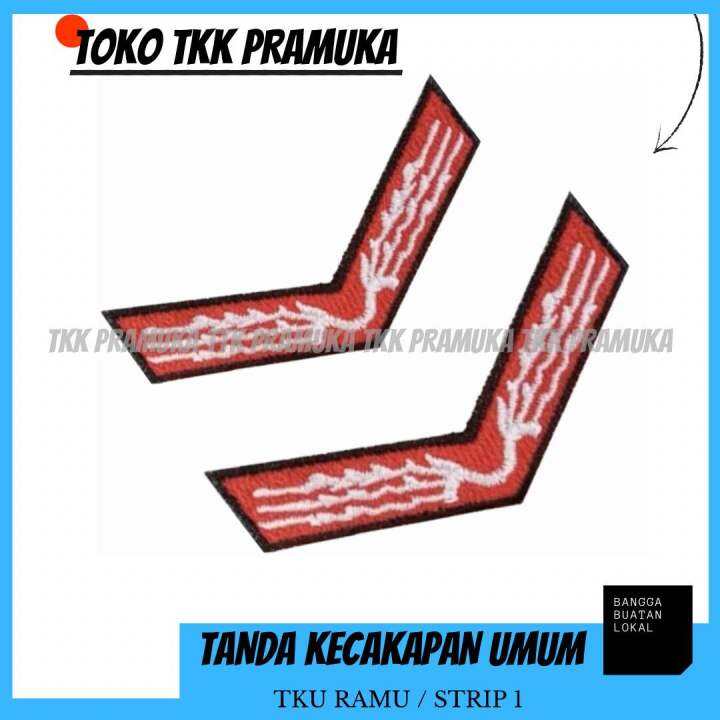 Tku Ramu Strip 1 penggalang / Tanda kecakapan umum penggalang | Lazada Indonesia