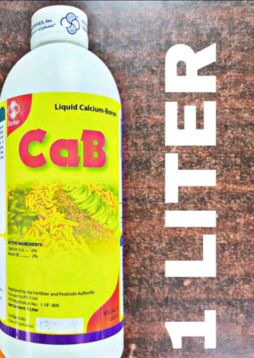 LIQUID CALCIUM-BORON (CaB) FOLIAR FERTILIZER (1L) BY STOLLER | Lazada PH