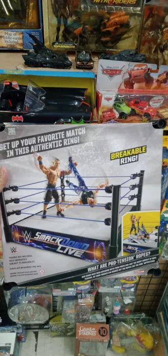 Mattel WWE Smackdown Breakable Ring Brand new | Lazada PH