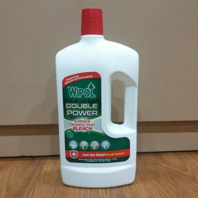 Wipol Double Power Desifectant Spray Bleach 900Ml Botol | Lazada Indonesia