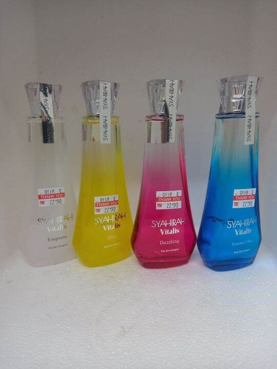 SYAHIRAH vitalis EDT PERFUMED SPRAY FOR WOMEN 100ml | Lazada