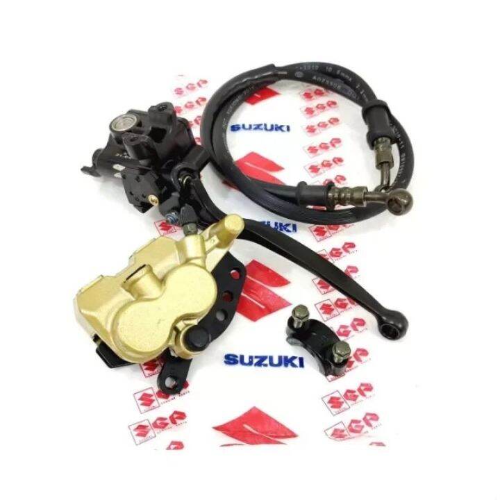 selang+master rem set+kaliper depan Suzuki smash 110,smash new,Shogun 110,Shogun 125 r | Lazada ...