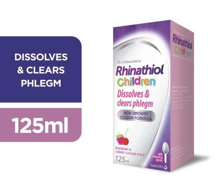 RHINATHIOL CHILDREN SYRUP 125ML | Lazada