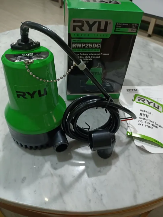 Pompa celup Ryu RWP 25 DC/ WATER PUMP POMPA AIR RYU RWP25DC | Lazada ...