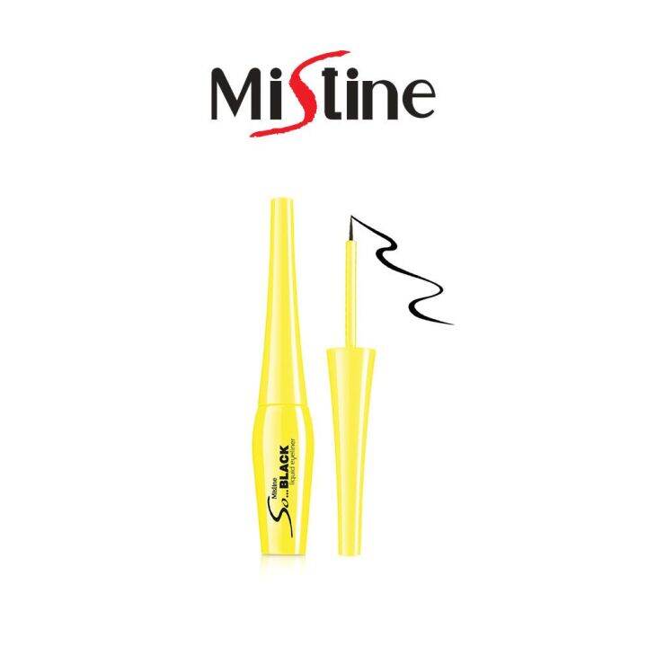 Mistine Eyeliner So Black matte liquid liner 4g. มิสทิน โซ แบล็ค แมท ลิควิด อายไลเนอร์ | Lazada ...