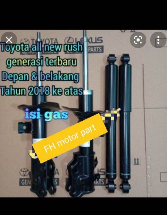 Shockbreaker Shock absorber Toyota Rush all new Depan dan Belakang ...