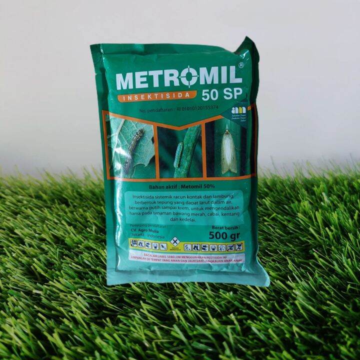 INSEKTISIDA METROMIL 50SP Bahan Aktif metomil 500gram | Lazada Indonesia