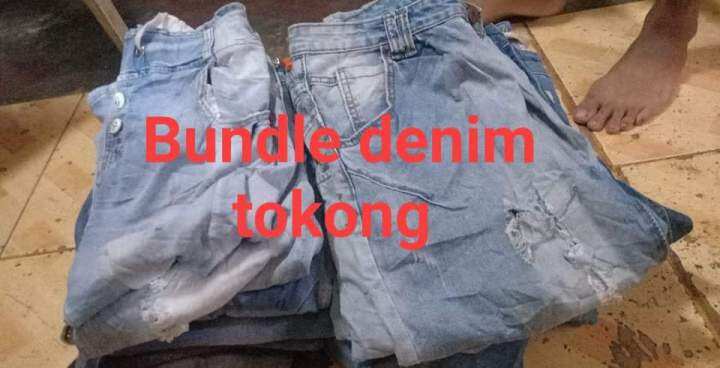 denim tokong | Lazada PH: Buy sell online Pants with cheap price ...