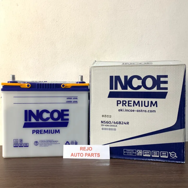 Aki Incoe Premium NS-60, NS-60L, NS-60L(S) & NS-60 S | Lazada Indonesia