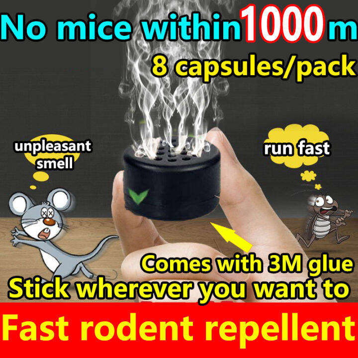 🐀mice run away🐀 rat repellent for car engine 8 capsules Mothballs For ...
